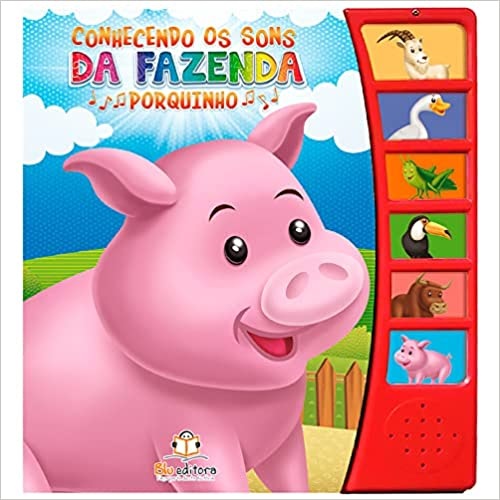 Livro Sonoro Conhecendo os Sons da Fazenda Porquinho - Clubinho do Desconto Livro Sonoro Conhecendo os Sons da Fazenda Porquinho - Clubinho do Desconto