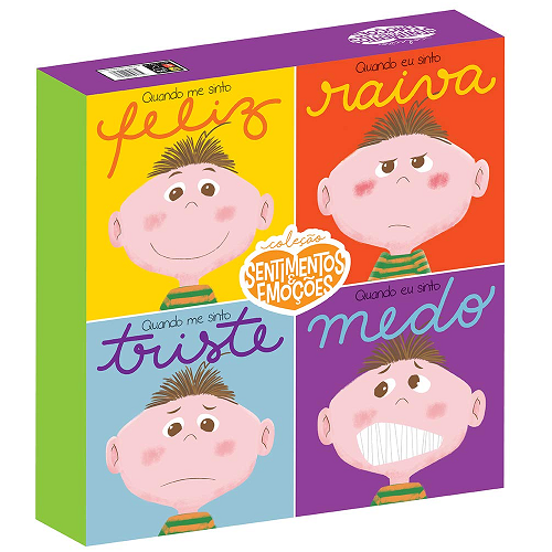 Box de Livros - Coleção Sentimentos e Emoções - Clubinho do Desconto Box de Livros - Coleção Sentimentos e Emoções - Clubinho do Desconto